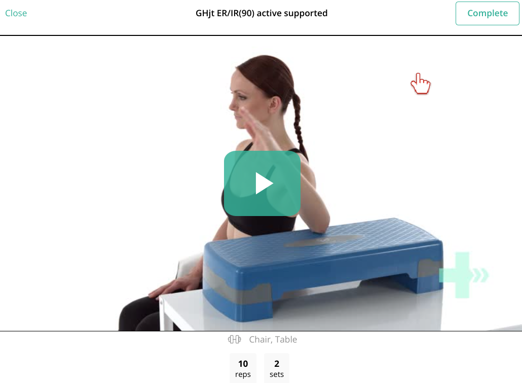 Shoulder Impingement Plan | ZoomPhysio